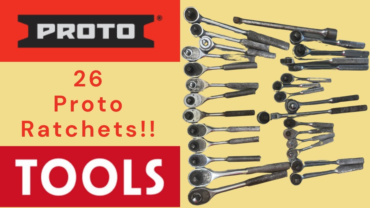 Massive Proto Ratchet Tool Haul – 26 Proto Ratchets - YouTube