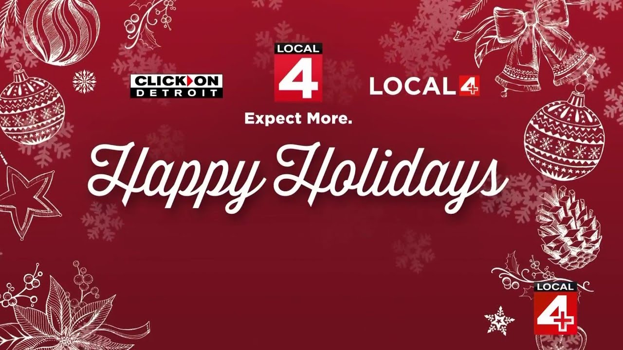 Happy Holidays from all of us at Local 4 - YouTube
