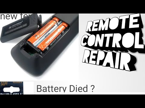 Testing Your Led LCD Tv DVD setup box Remote Control Repair - YouTube