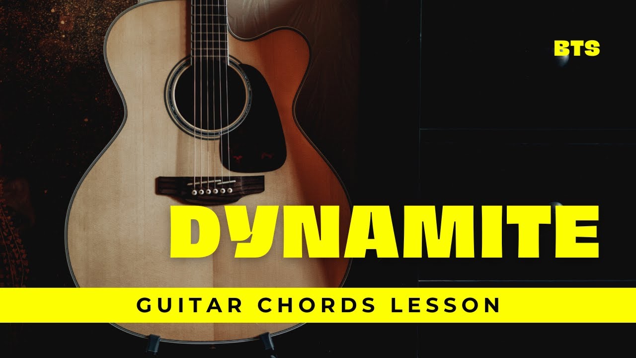 Dynamite | BTS | Guitar Chords Tutorial | Easy Notes - YouTube