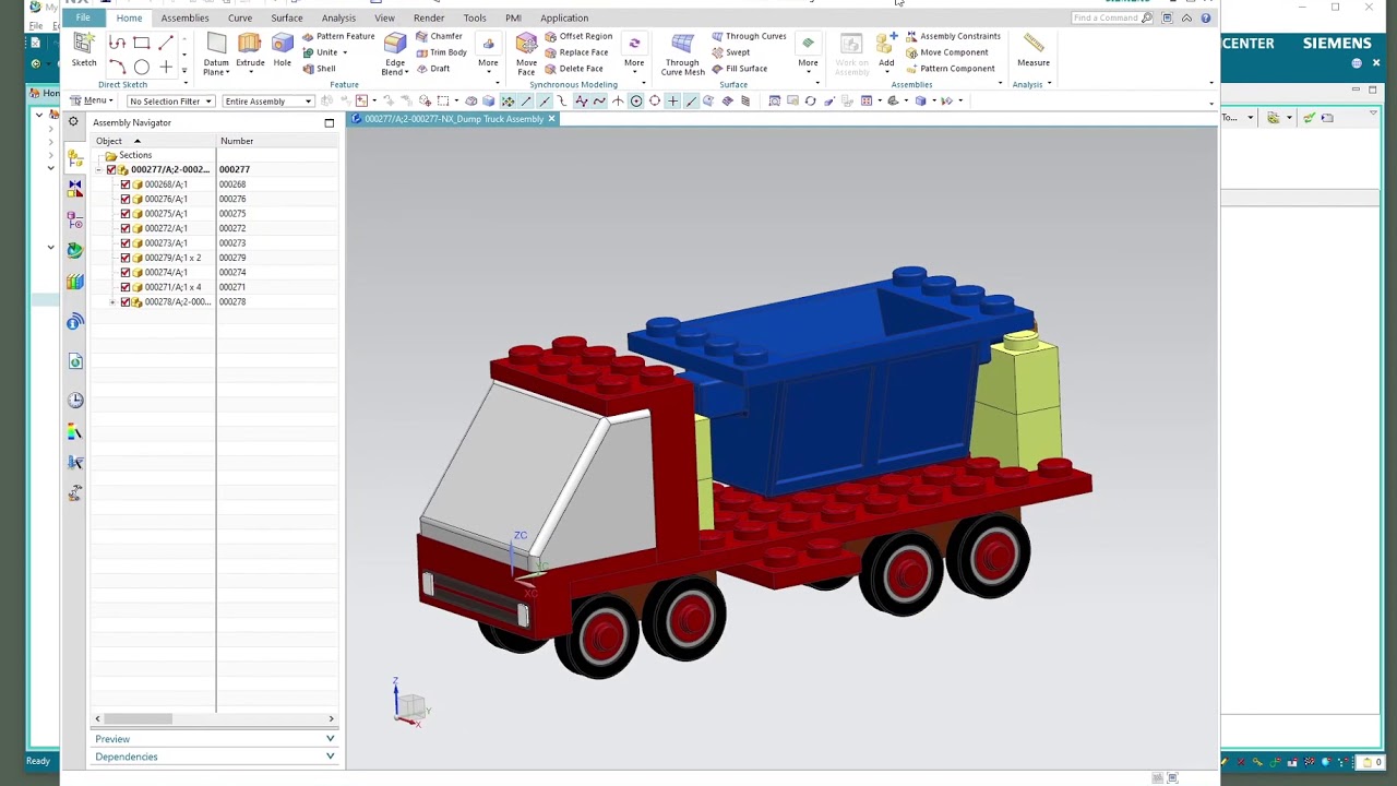 Exporting Assemblies from Teamcenter in NX and Solid Edge - YouTube