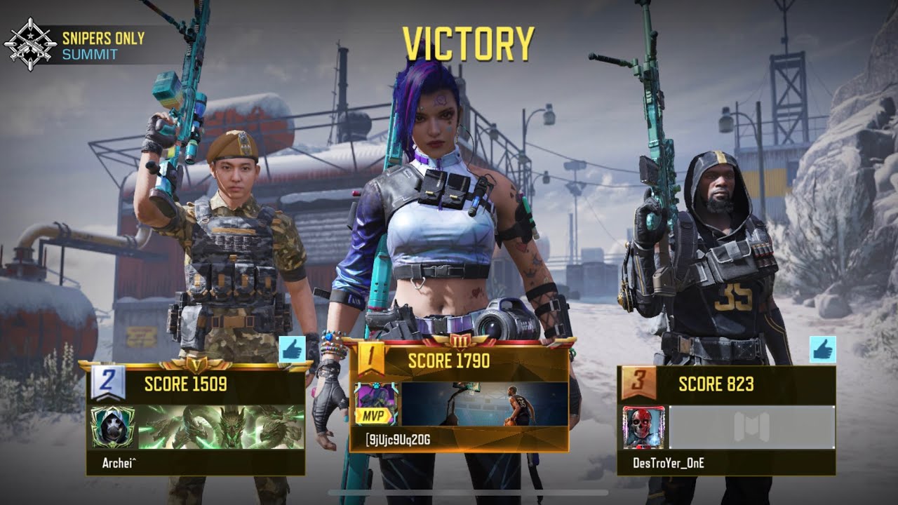 CODM SNIPERS ONLY (SUMMIT) | AVOTOAST GAMING - YouTube