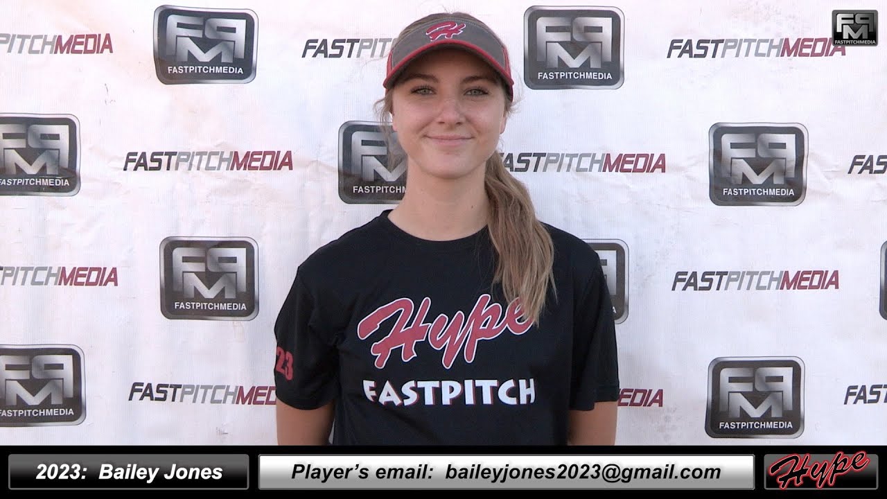 2023 Bailey Jones Outfielder Softball Player Skills Video - Hype ...