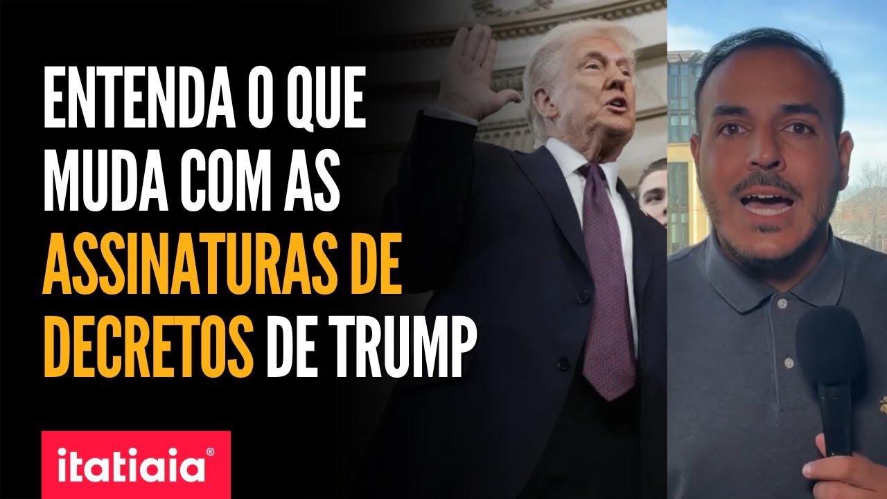 DONALD TRUMP ASSINA DECRETOS E RETIRA EUA DO ACORDO DE PARIS; ENTENDA ...