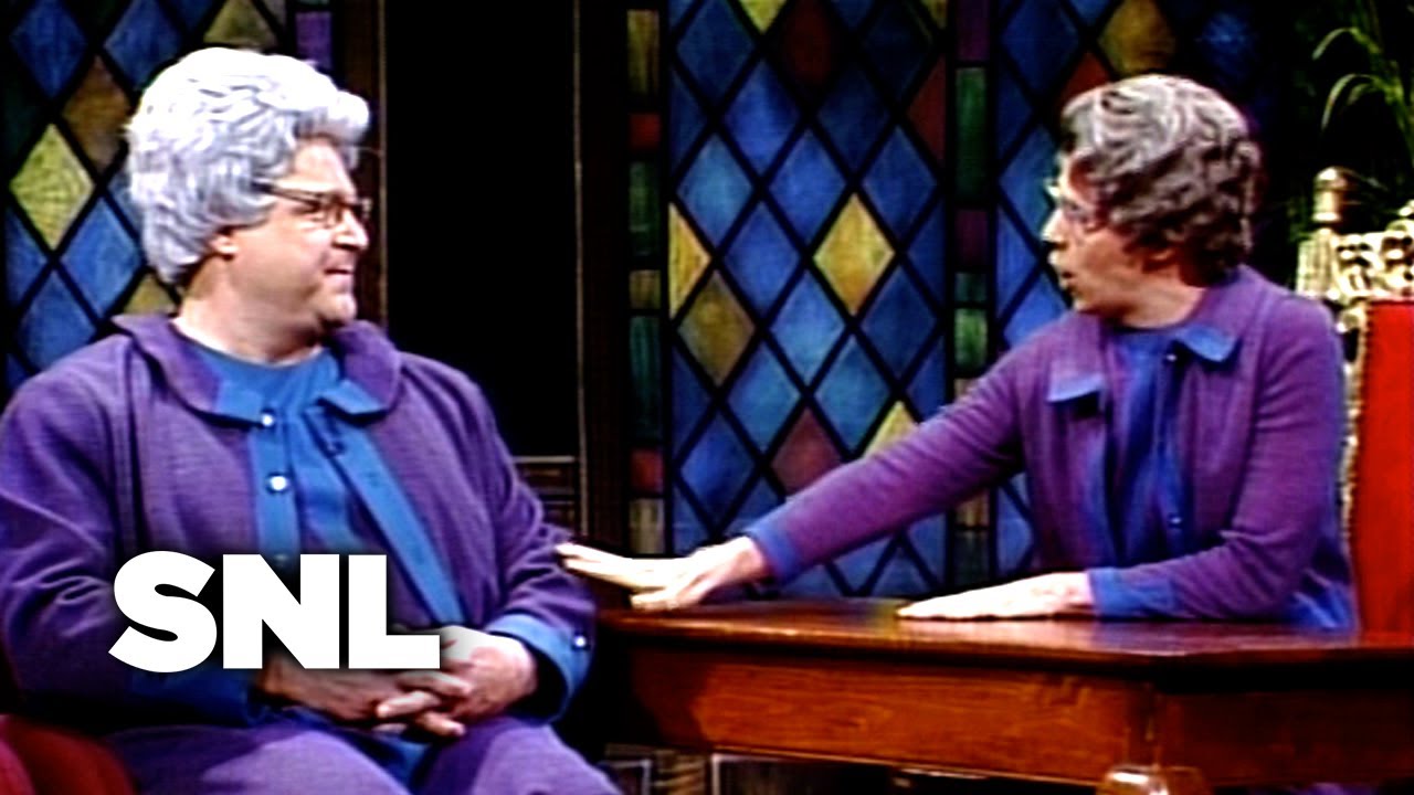 Church Lady Gif Satan