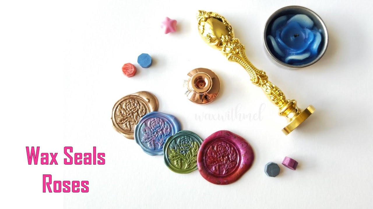 How to Make a Make Wax Seals for Future Use | Wax Stamp Tutorial | Wax ...