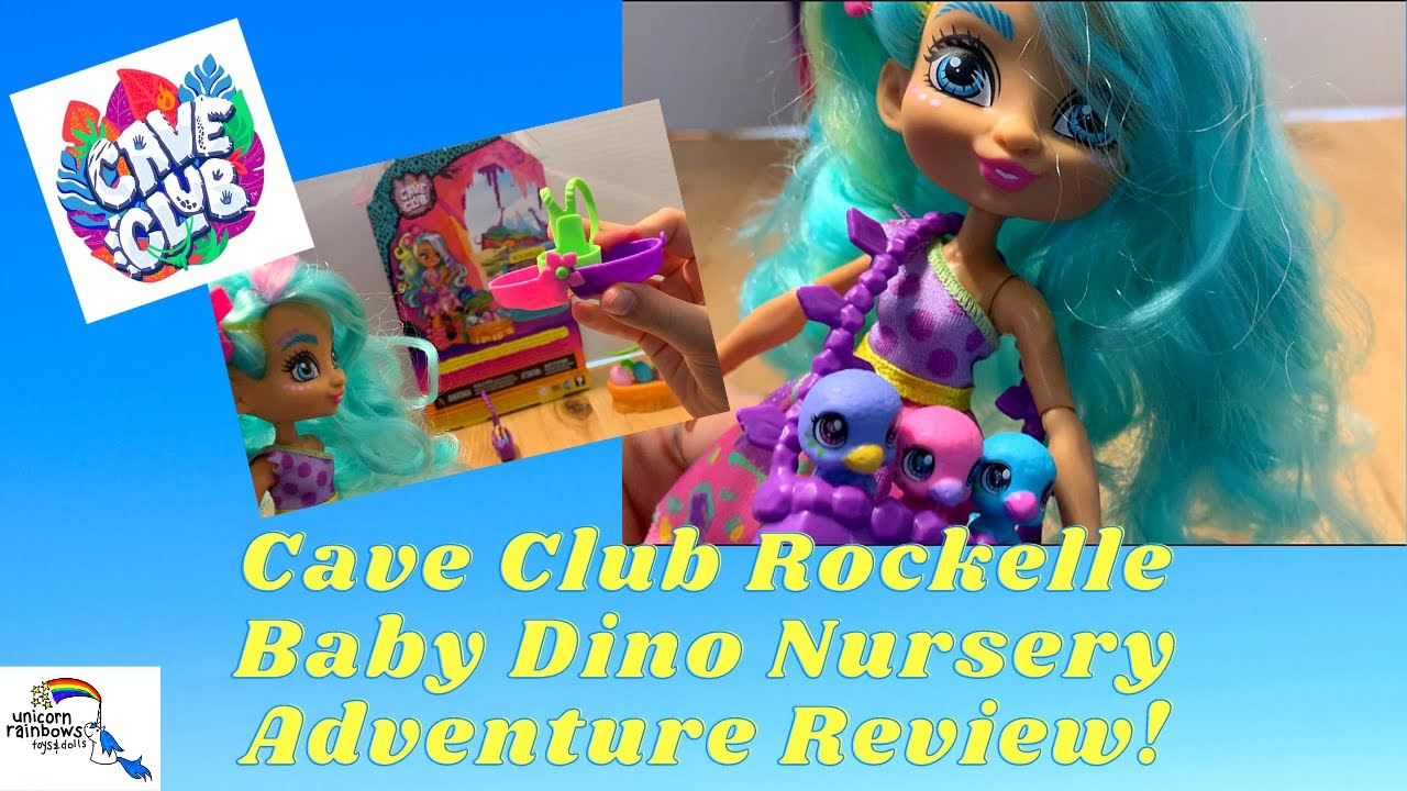 Cave Club Rockelle | Dino Nursery Adventure Review! 🌋🦖🦕 - YouTube