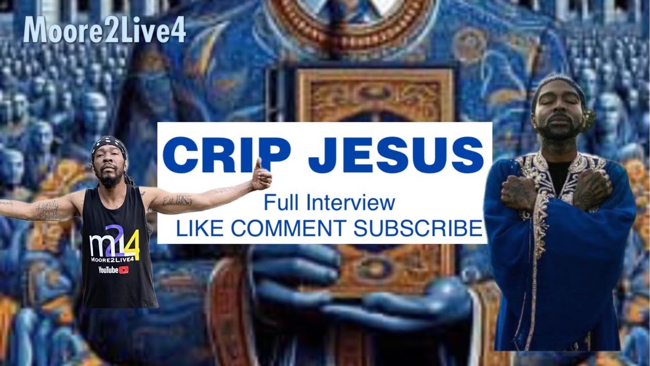 CRIP JESUS INTERVIEW { The Blue Bible} #fyp #subscribe #viral - YouTube