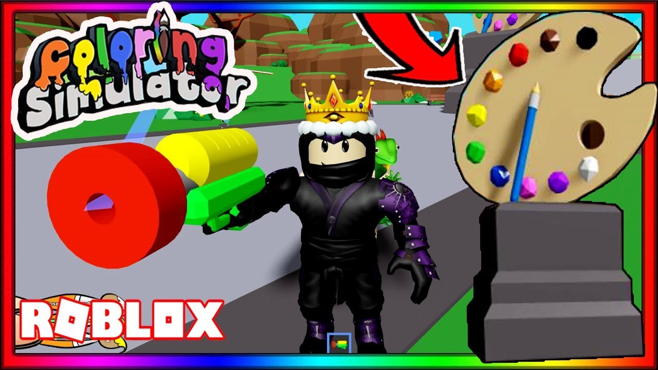 ALL NEW! ROBLOX COLORING SIMULATOR - [Testing] - YouTube