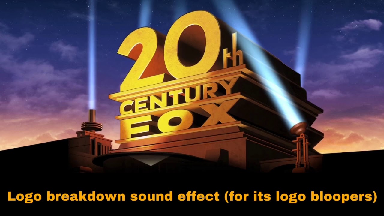 20th century fox logo breakdown sound effect (for the logo bloopers ...