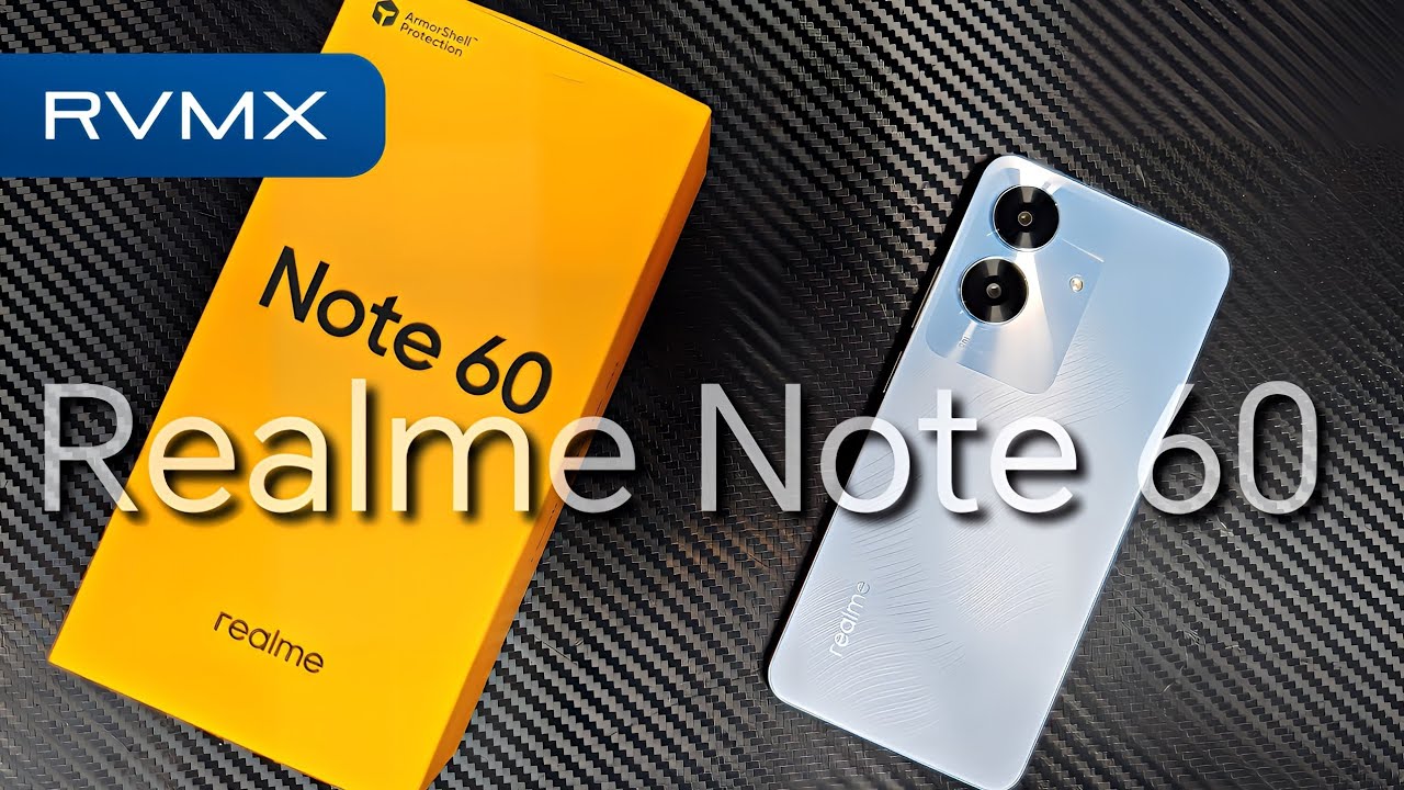 Realme Note 60 Con ArmorShell Protection - YouTube