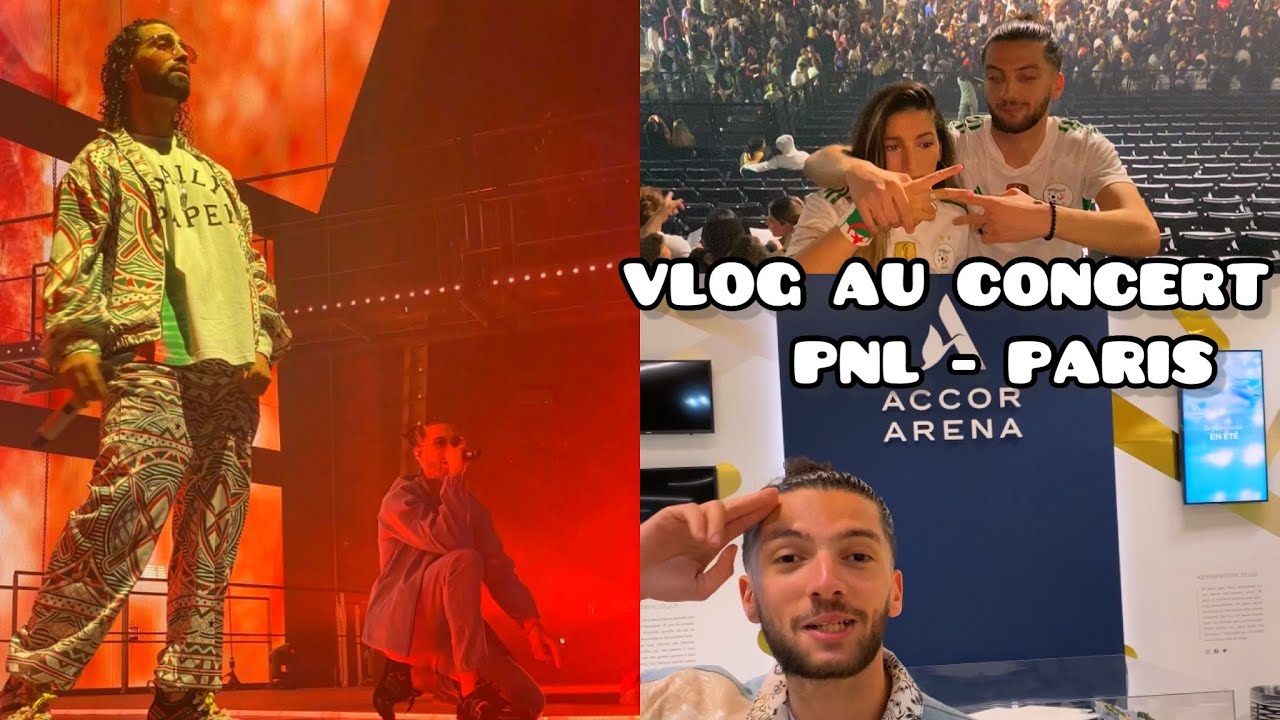 Vlog au concert de PNL à Paris 2022 - YouTube