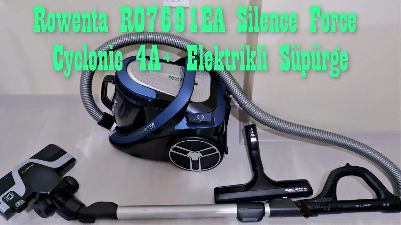 Rowenta RO7691EA Silence Force Cyclonic 4A+ Elektrikli Süpürge ...