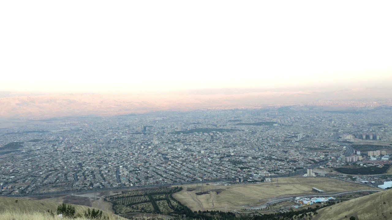 لحظات شروق الشمس على جبل ازمر في السليمانية 28/7/2019 slemani shaxi ...