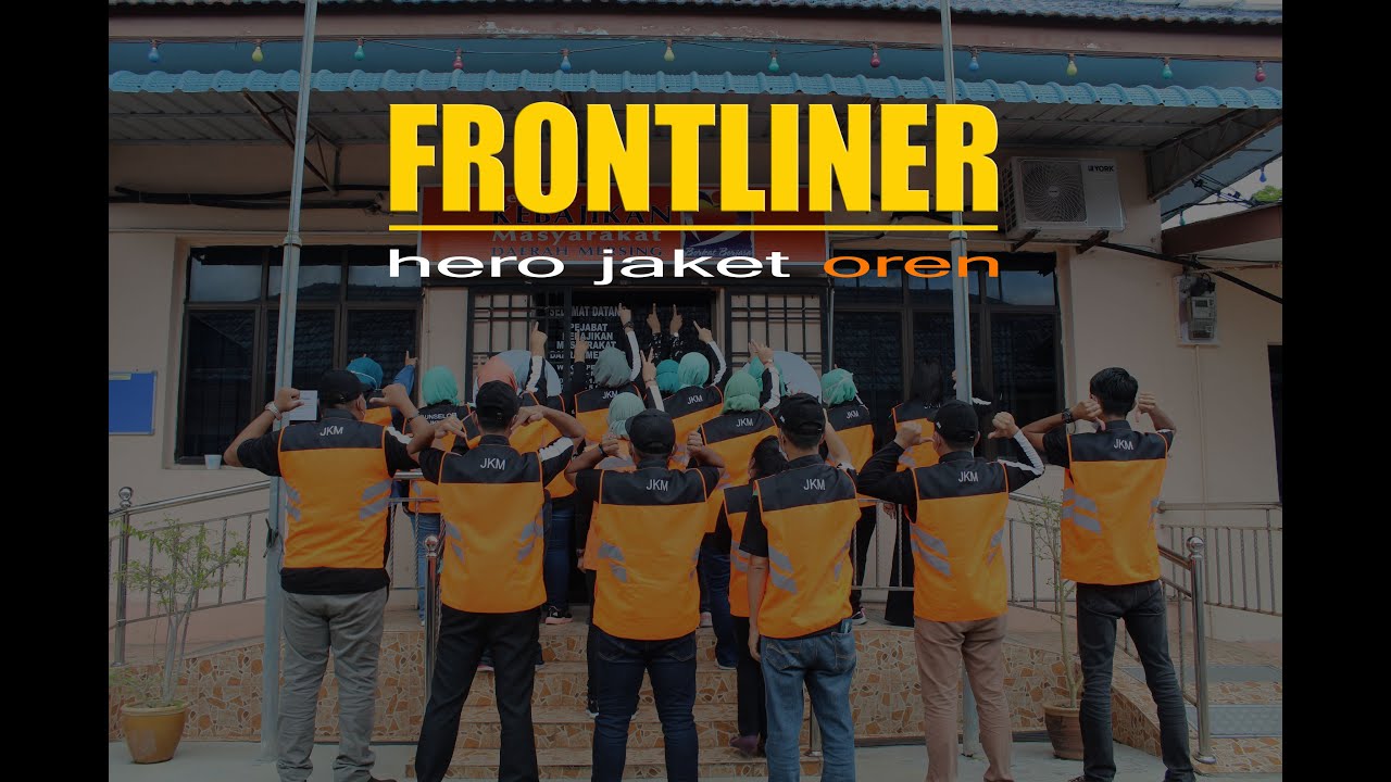 FRONTLINER | hero jaket oren - YouTube
