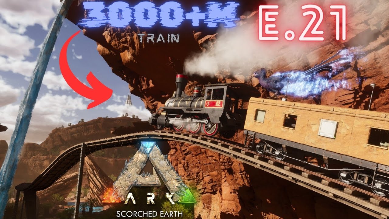 3000+ Meter Alpha Train Finished Scorched Earth E 21 - YouTube
