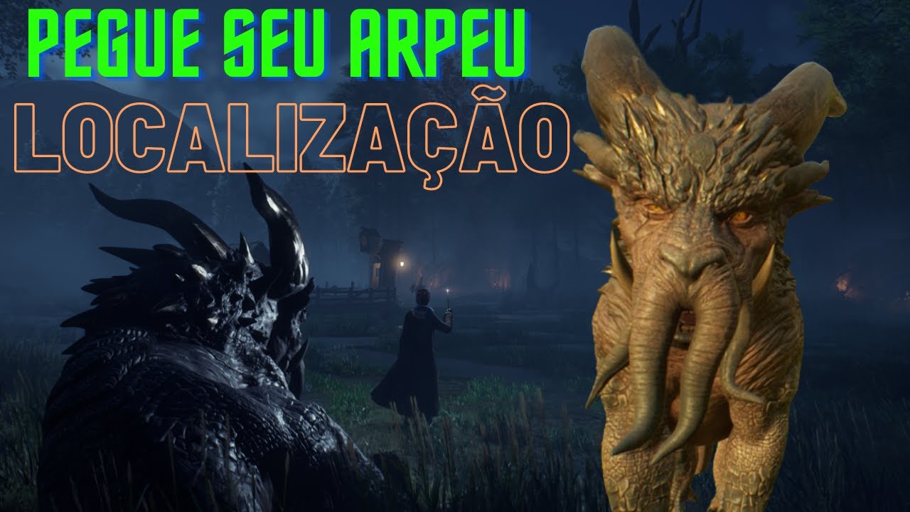 Pegue Seu Arpeu AGORA, LOCALIZAÇÂO + CAPTURA - Hogwarts Legacy - YouTube
