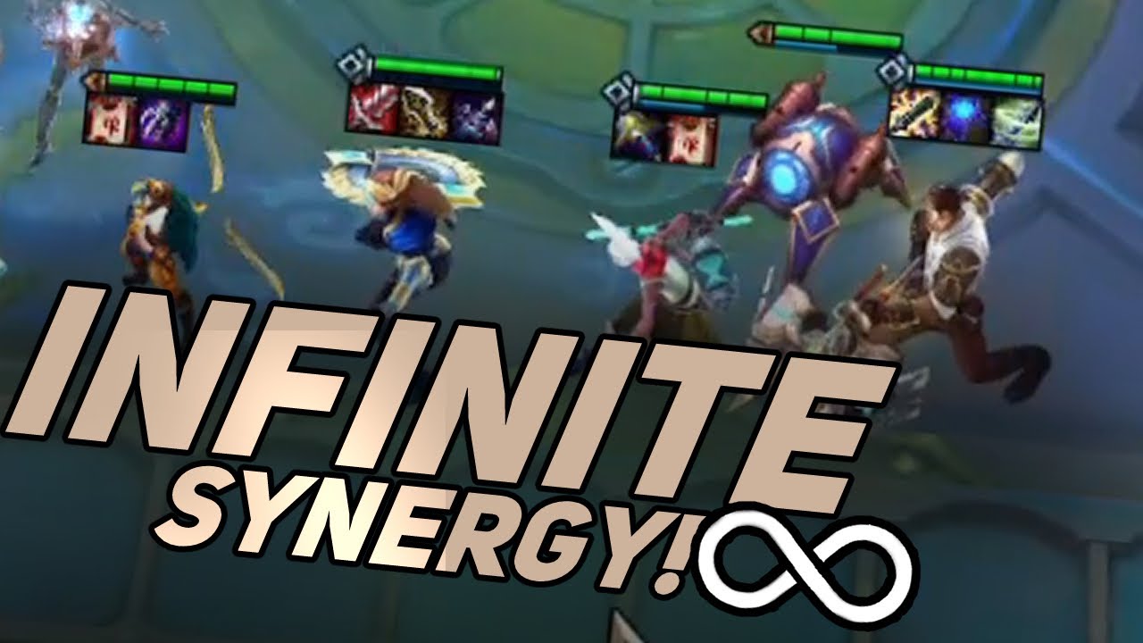 this infinite synergy mercenary comp needs to be patched immediately ...