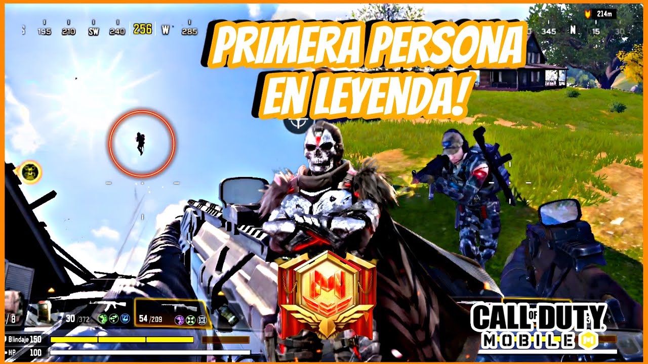 PRIMERA PERSONA EN LEYENDA! ESTE RETO YA ME MAREÓ :'V | COD MOBILE ...