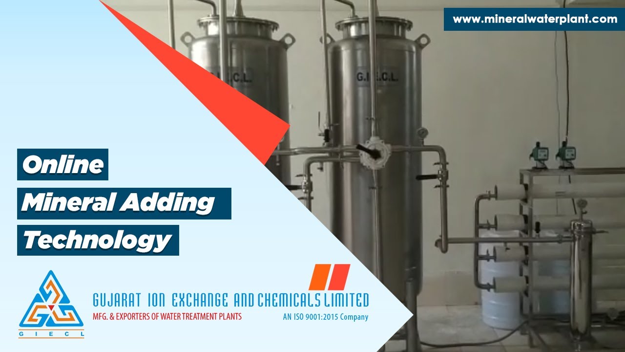 Online Mineral Adding Technology | Drinking Water Plant | Mineral Water ...