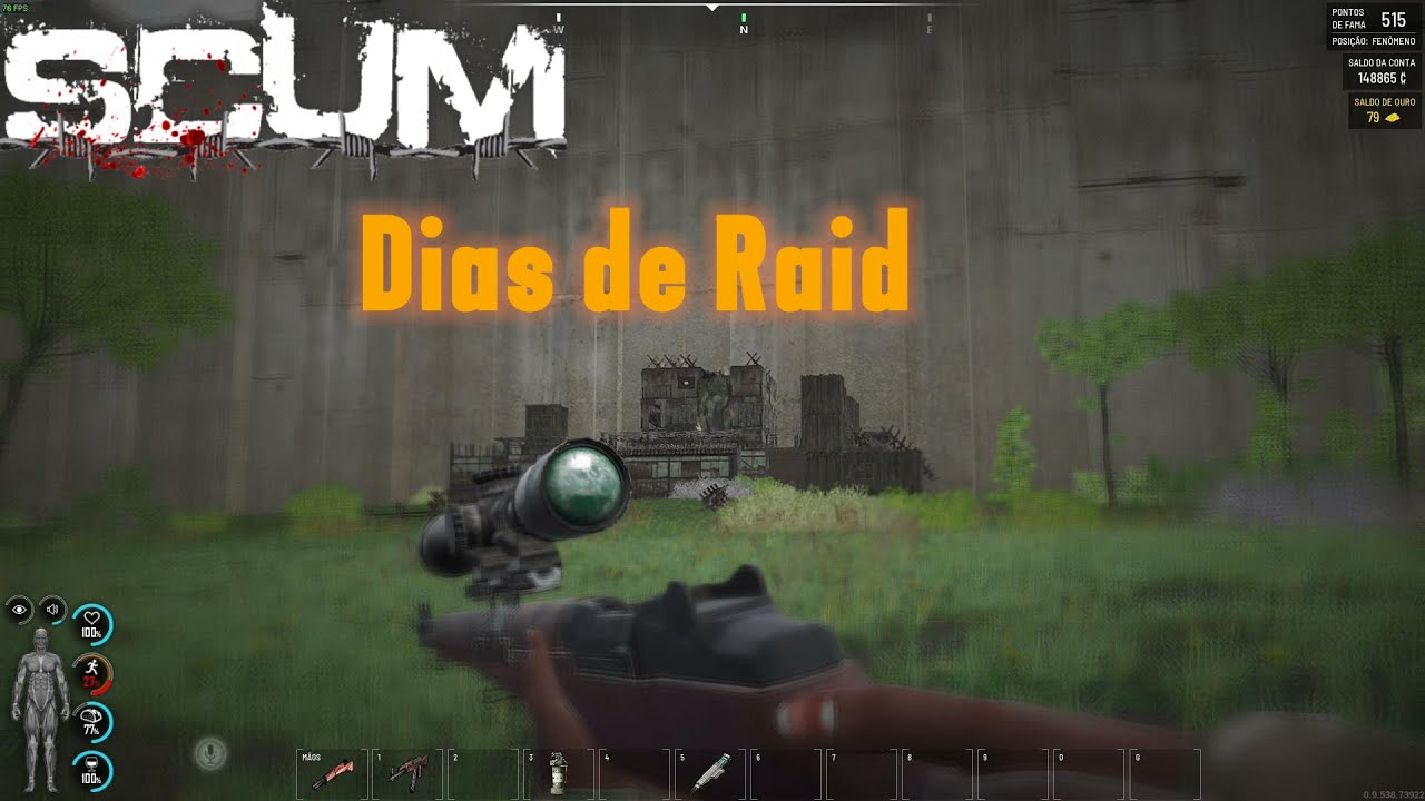 SCUM PvP Dias de Raid nos Inimigos - YouTube