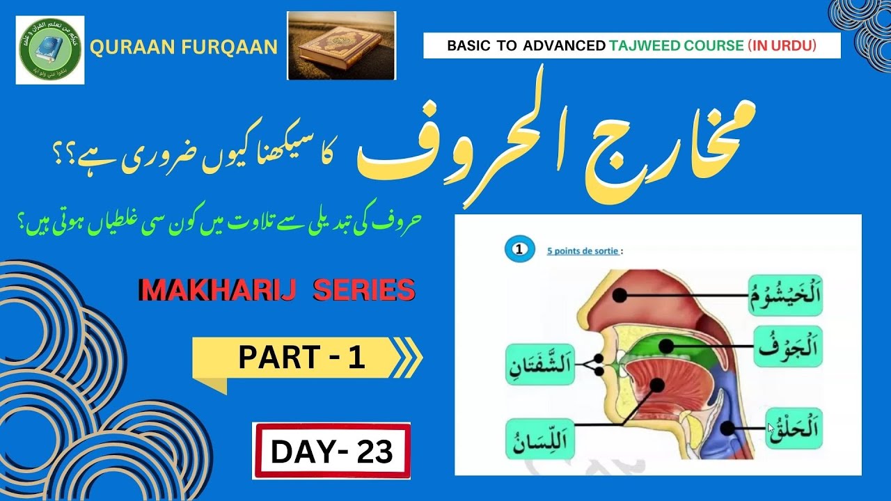 makharijul huruf | makharij al huroof tajweed | learn tajweed online ...