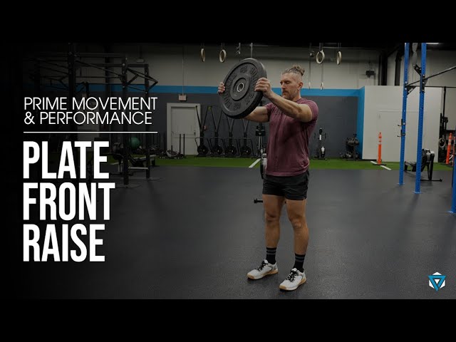 Plate Front Raise