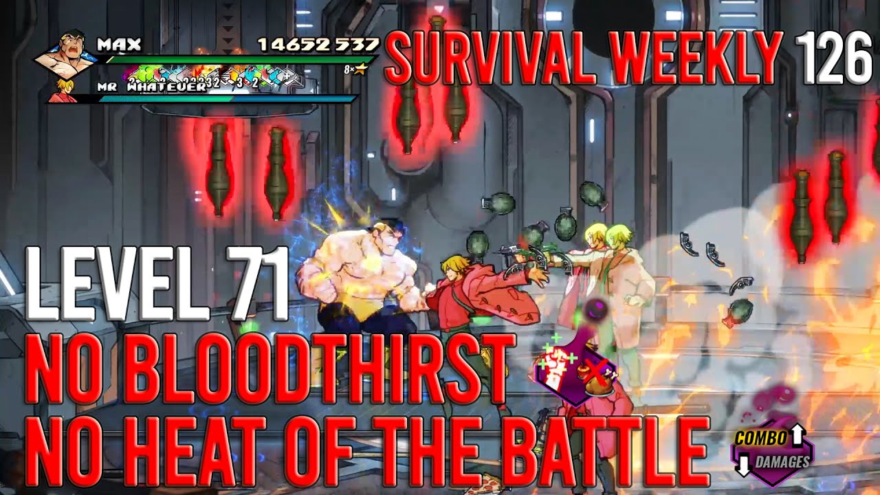 Streets Of Rage 4 - Max SOR4 Survival Weekly 126 V8 (Level 71) - YouTube