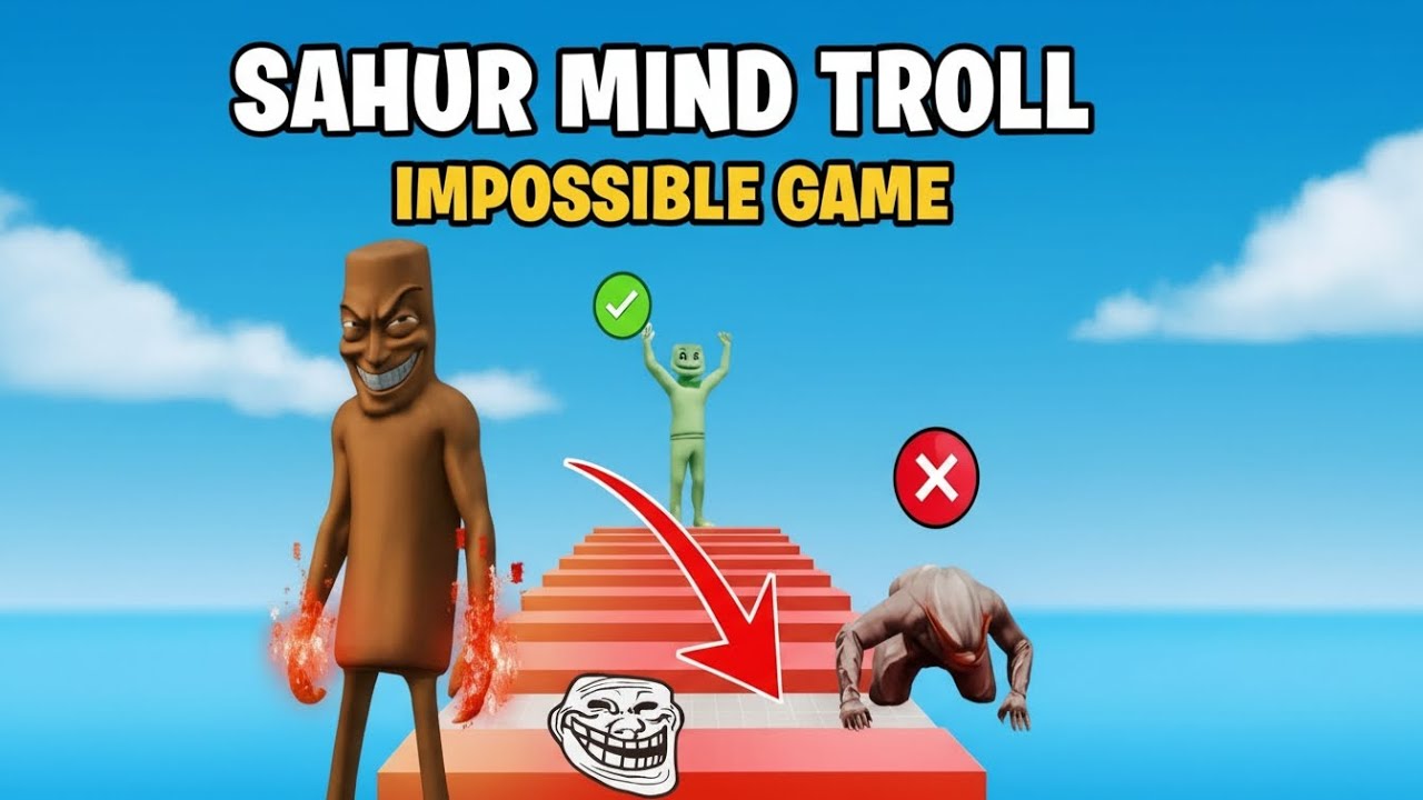 Mind Troll Game In Free Fire Craftland Mode With Sahur 🔥 - YouTube