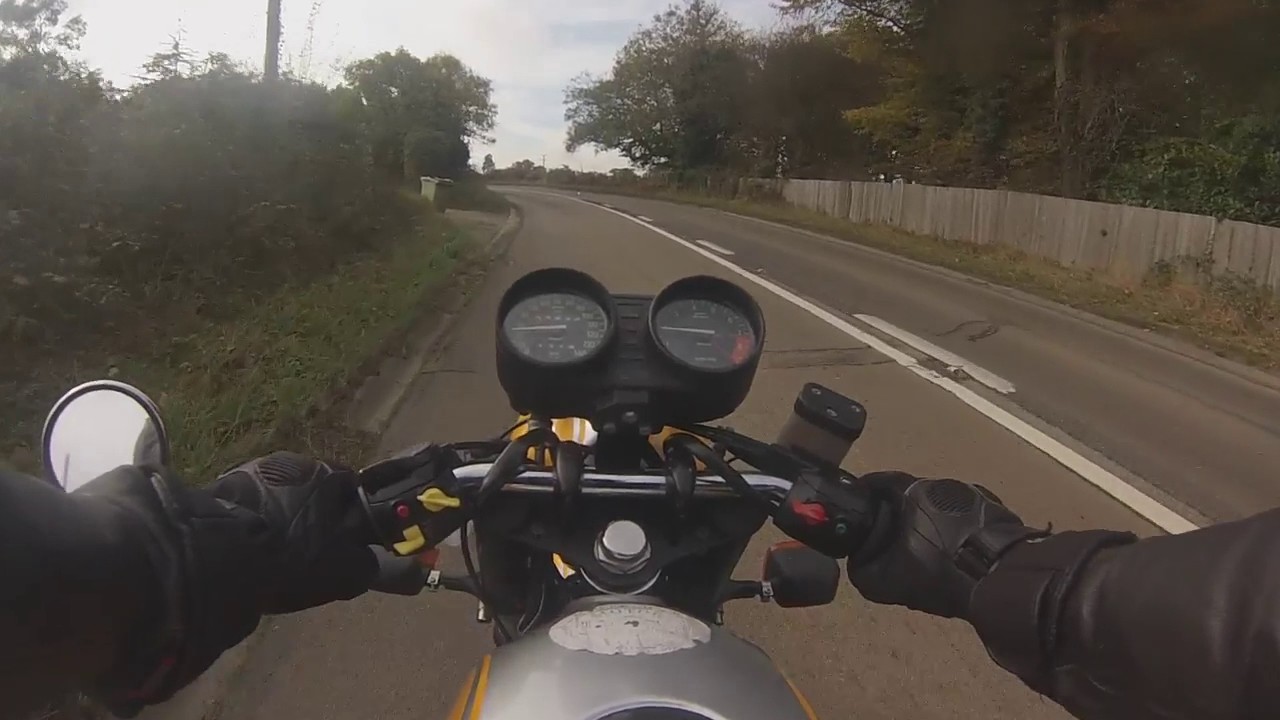 BMW R100 RS mirror - YouTube