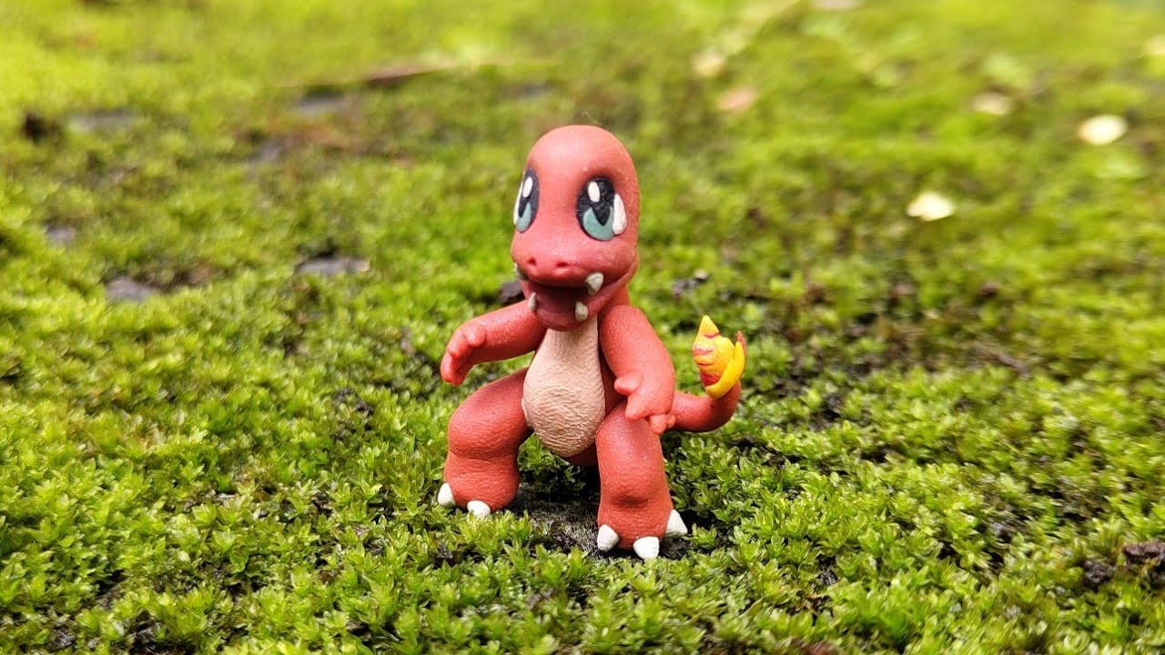 Charmander Sculpture DIY | Pokémon Polymer Clay Craft - YouTube