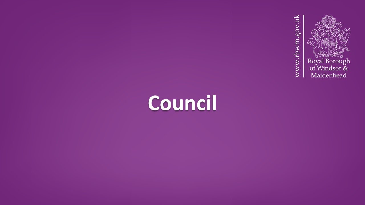 RBWM Council - 5 March 2025 - YouTube