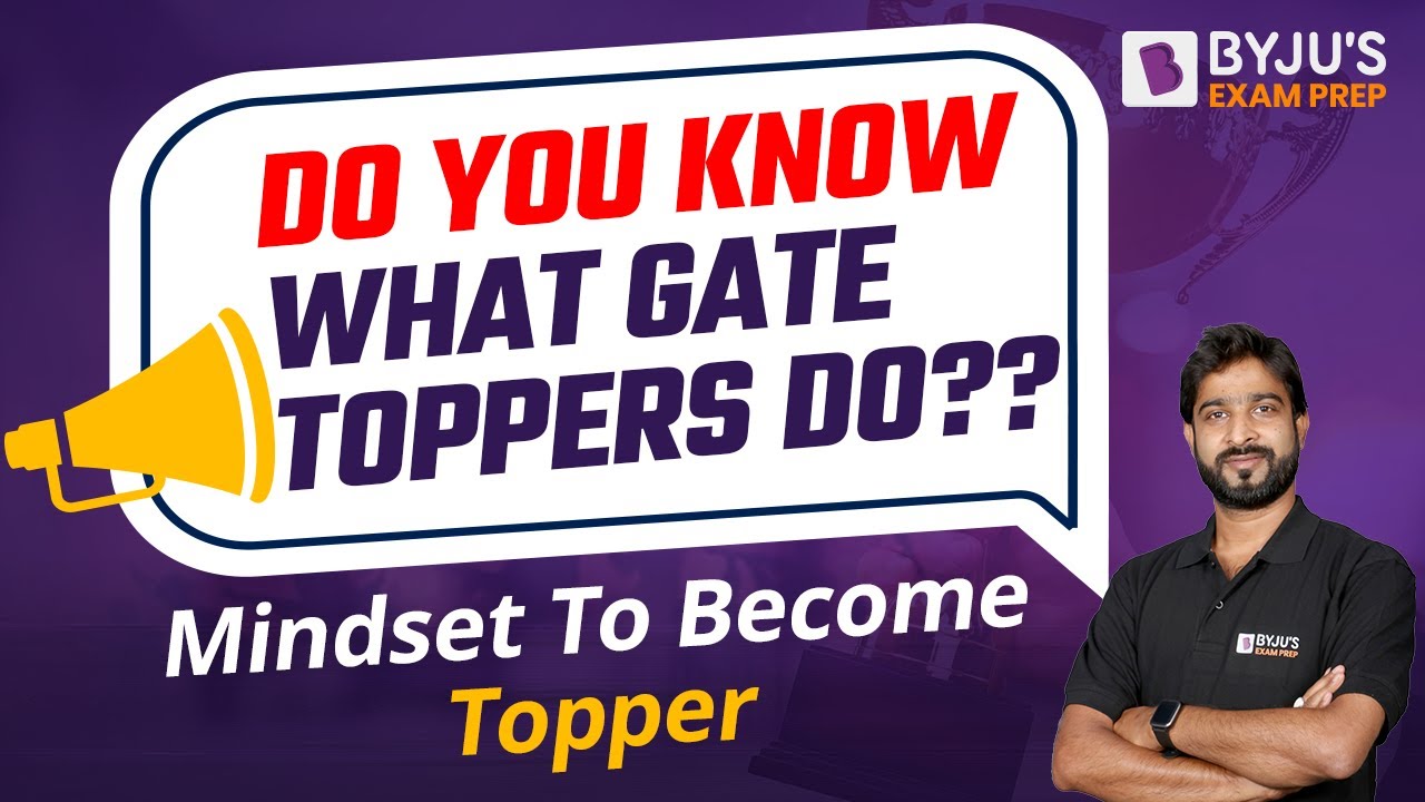 What do GATE Toppers Do? How to Crack GATE Exam in First Attempt? GATE ...