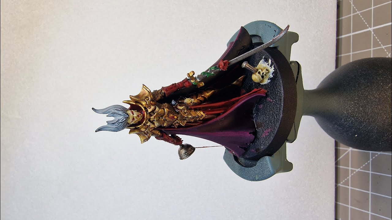 Soulblight Gravelords – Karlina von Carstein Painting Guide - YouTube