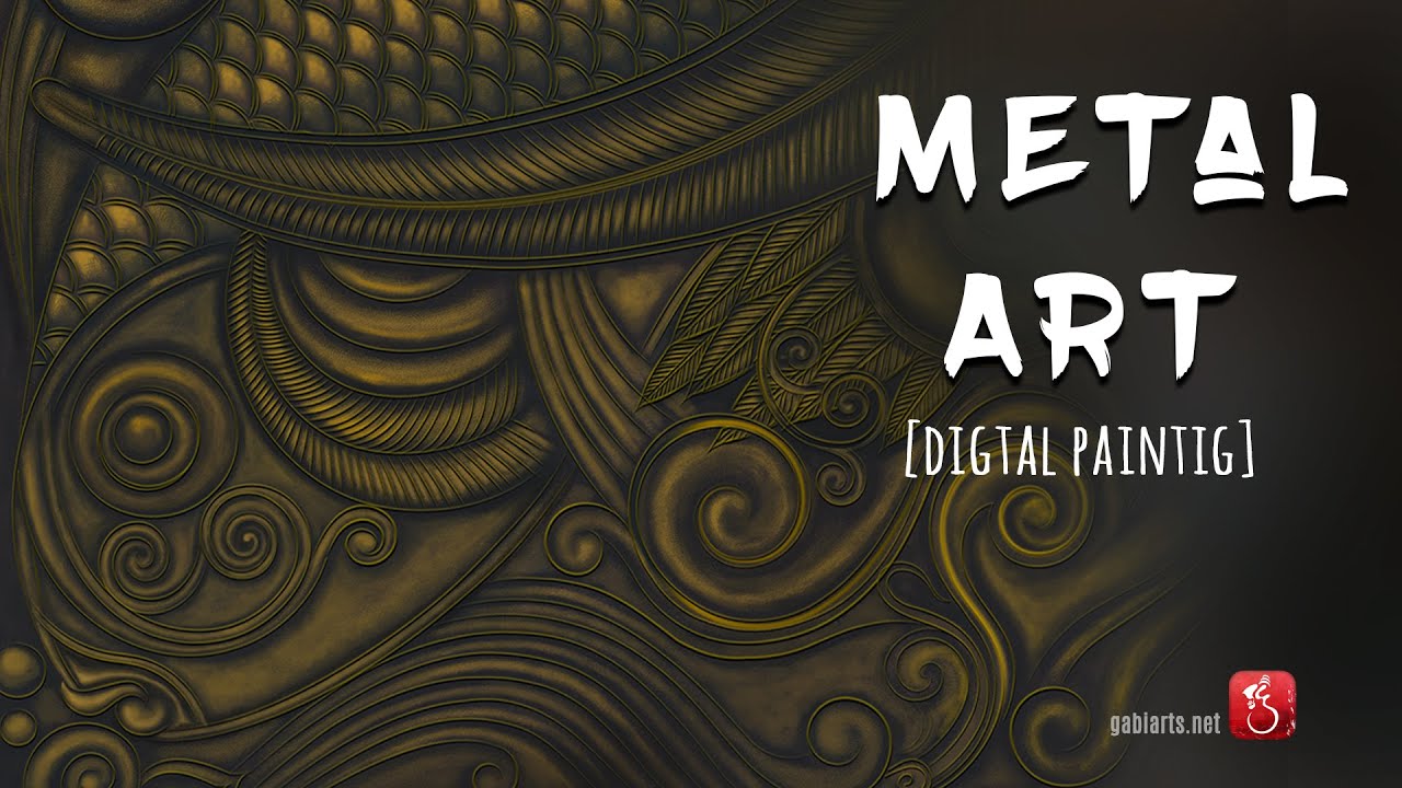 Metal Art [ Digital Painting ] - YouTube