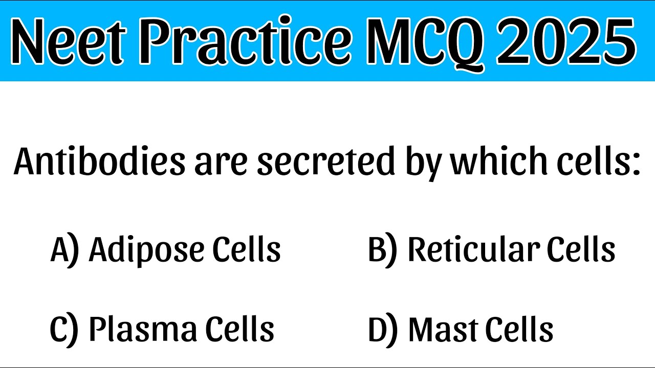Neet Practice MCQ | NEET MCQ Biology | Neet 2025 | Neet preparation ...