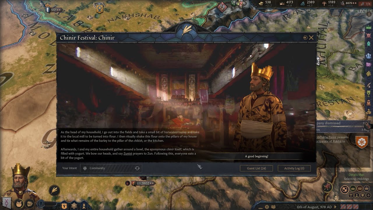 Crusader Kings III - Zunbil: Episode 18 - Festivities and Lots of ...