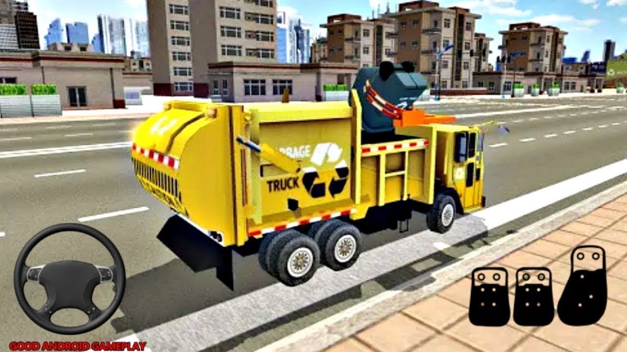 Garbage Truck & Recycling Simulator - Garbage Truck City Trash Collect ...