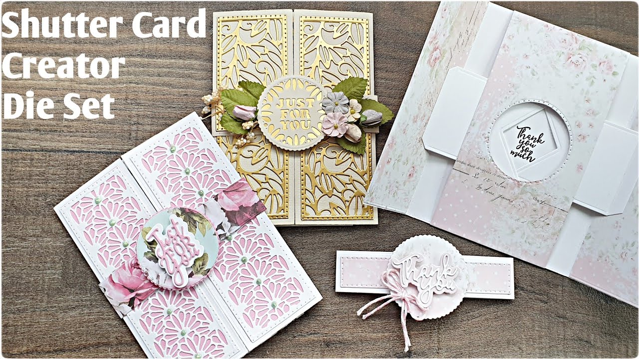 Shutter Card Creator Die Set | Tonic Studios Showcase - YouTube