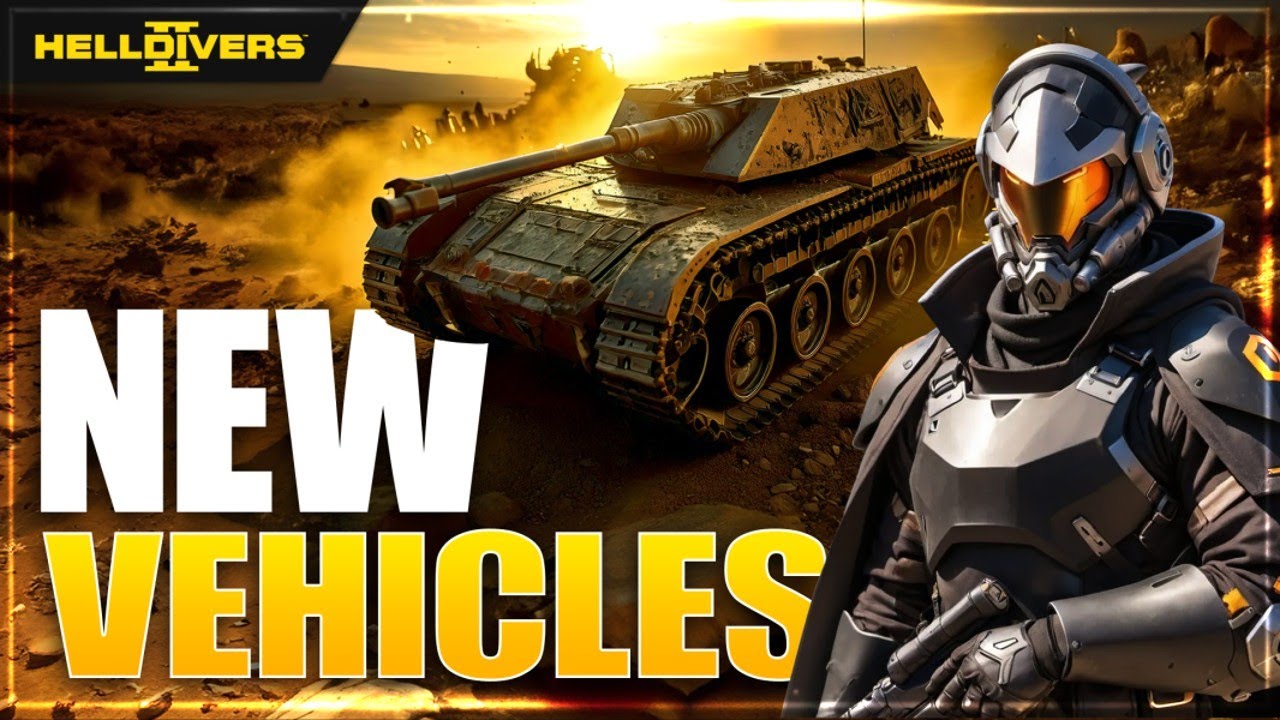 Helldivers 2 New Recon & Tank Vehicle Update First Look - YouTube