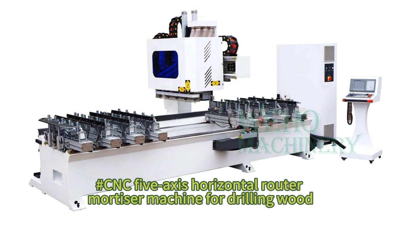 #cnc five axis horizontal router mortiser machine for drilling # ...