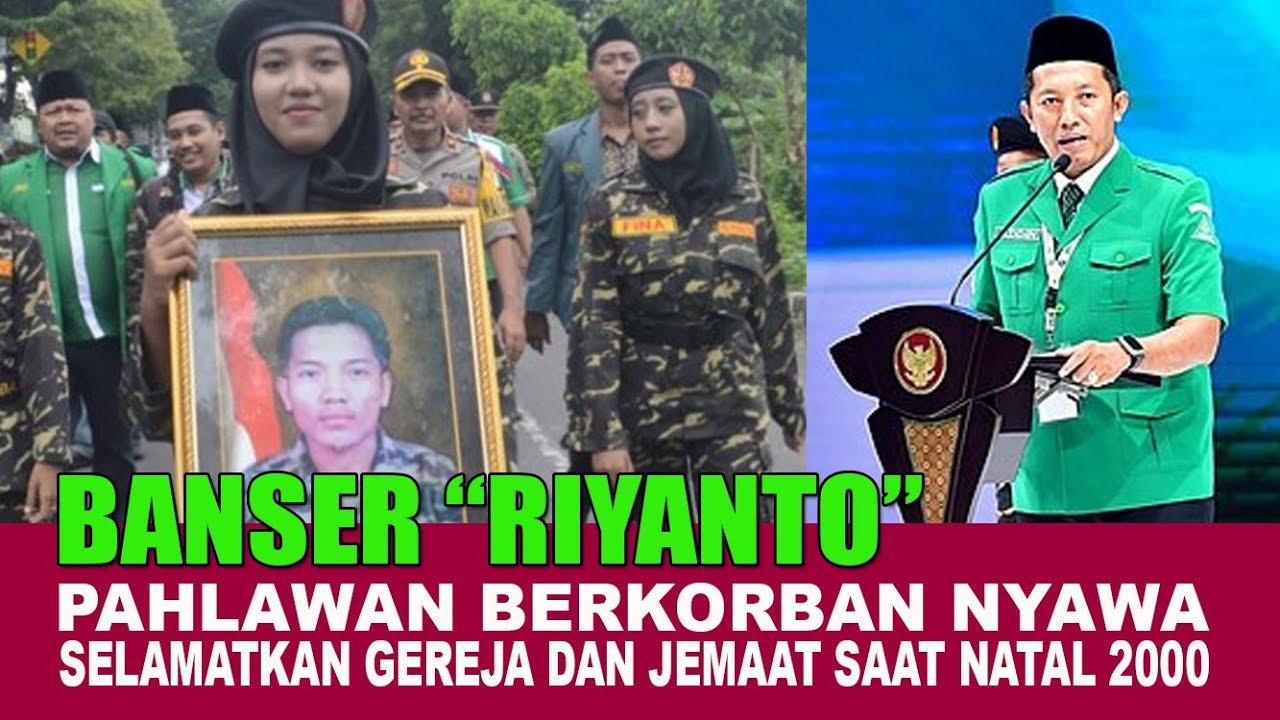 Riyanto: Kisah Pengorbanan Seorang Banser di Malam Natal yang Abadi ...