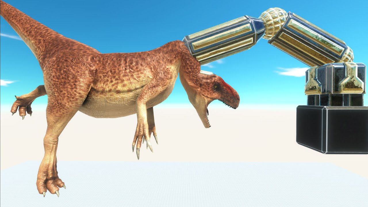 Giant Harpoon Hanging Trap - Animal Revolt Battle Simulator - YouTube