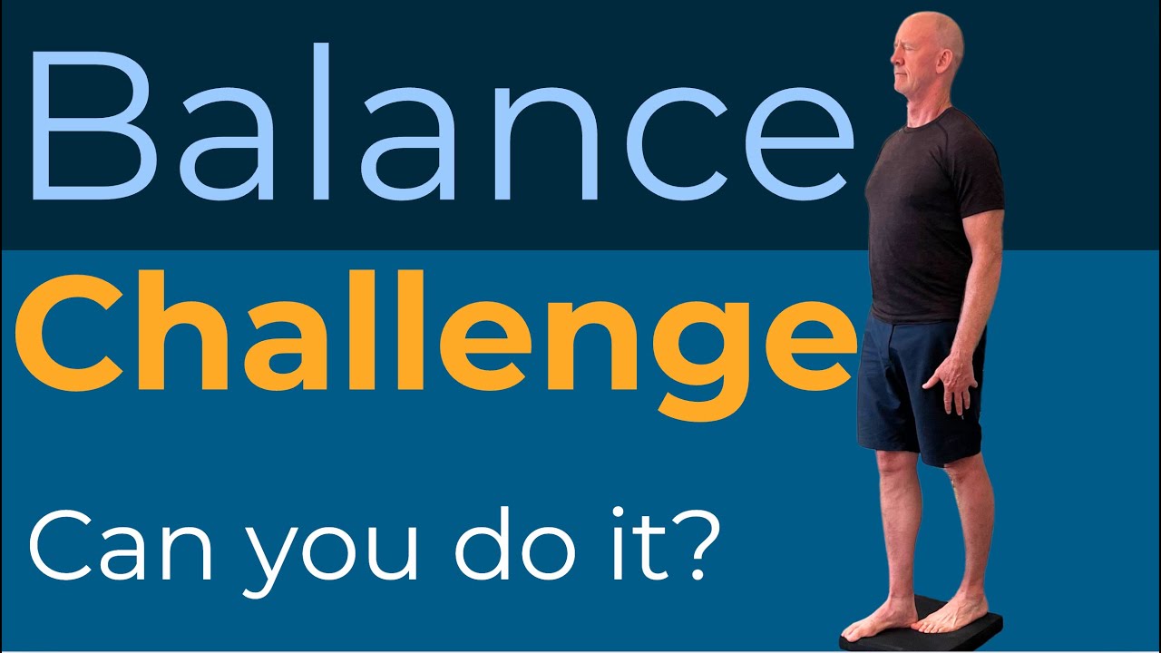 Improve your balance with this balance challenge! - YouTube