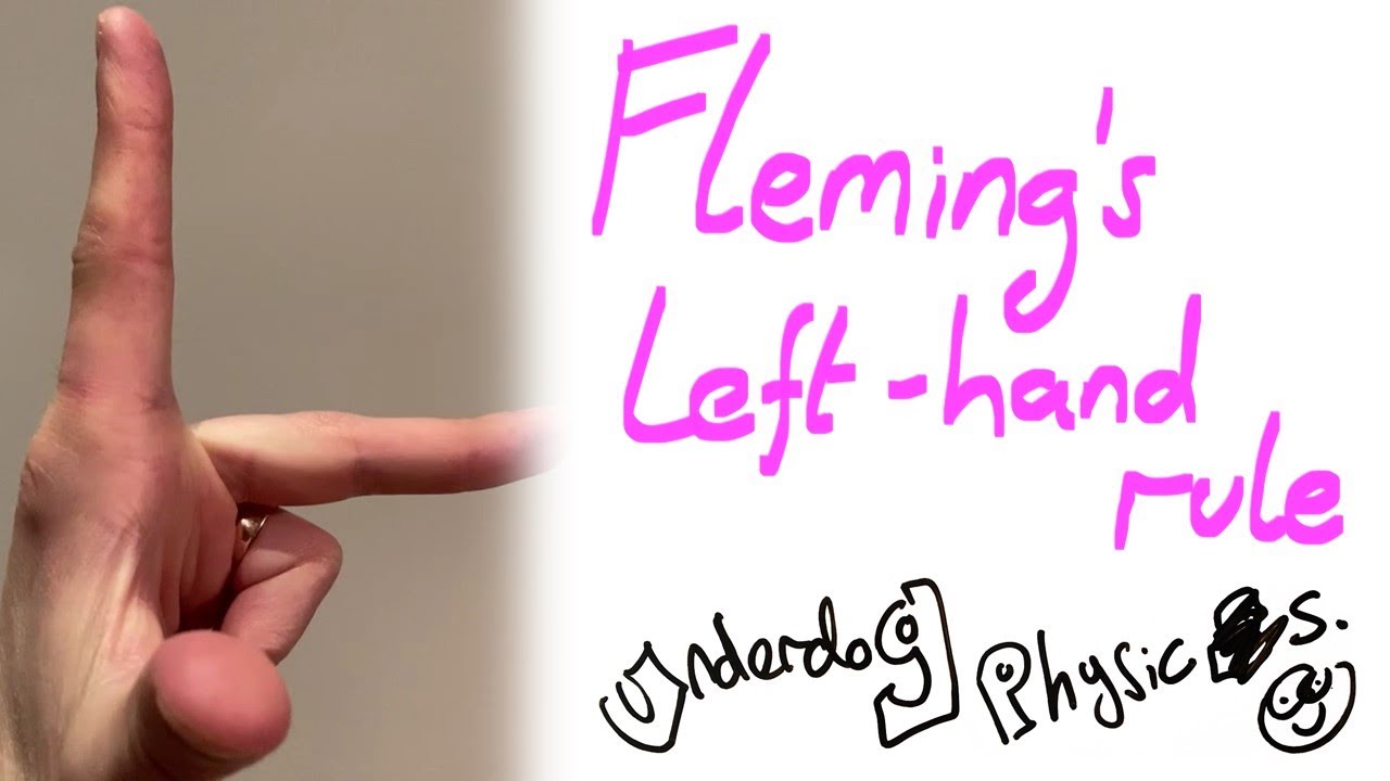 Fleming's Left Hand Rule - GCSE Physics - YouTube