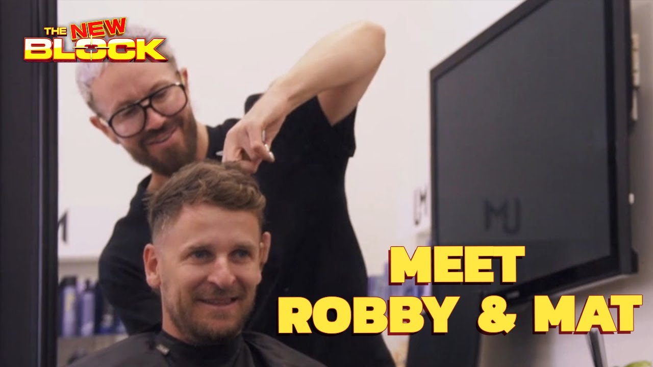 The Block Besties: Meet the adorable best mates Robby & Mat - YouTube