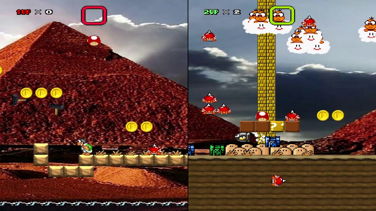 Super Mario Bros X wide arena - YouTube