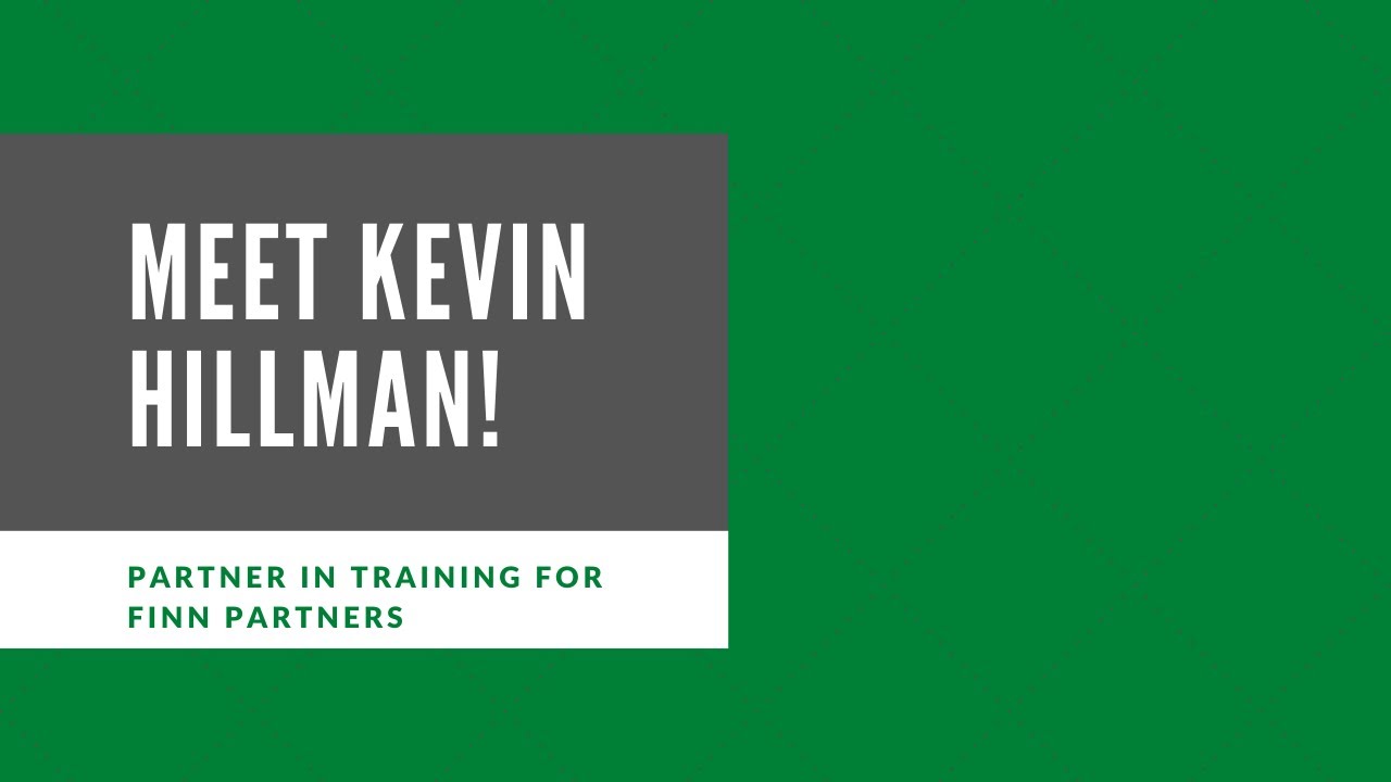 Meet Kevin Hillman! - YouTube