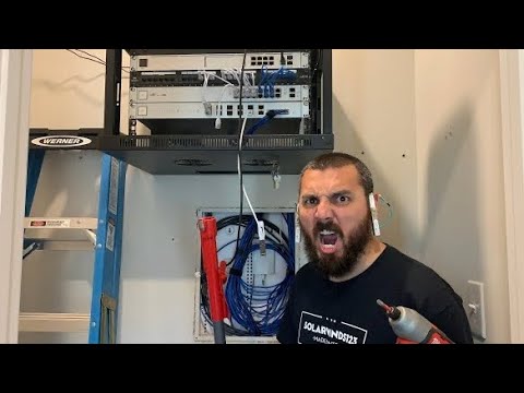 Re-cabling the Entire Home Server Closet / Home Network Closet ...