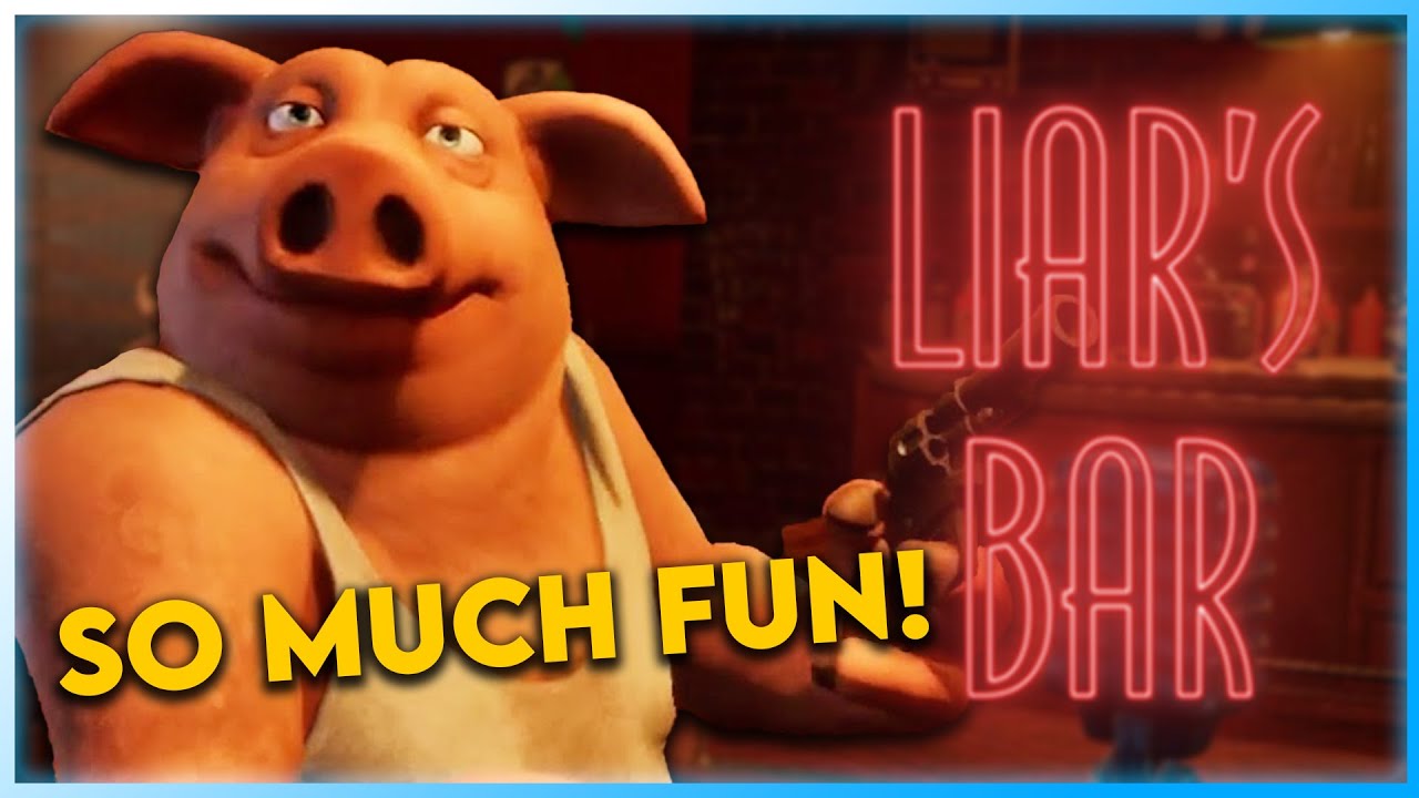 This Game is OUTRAGEOUSLY Funny! | Liar's Bar Funny Moments - YouTube